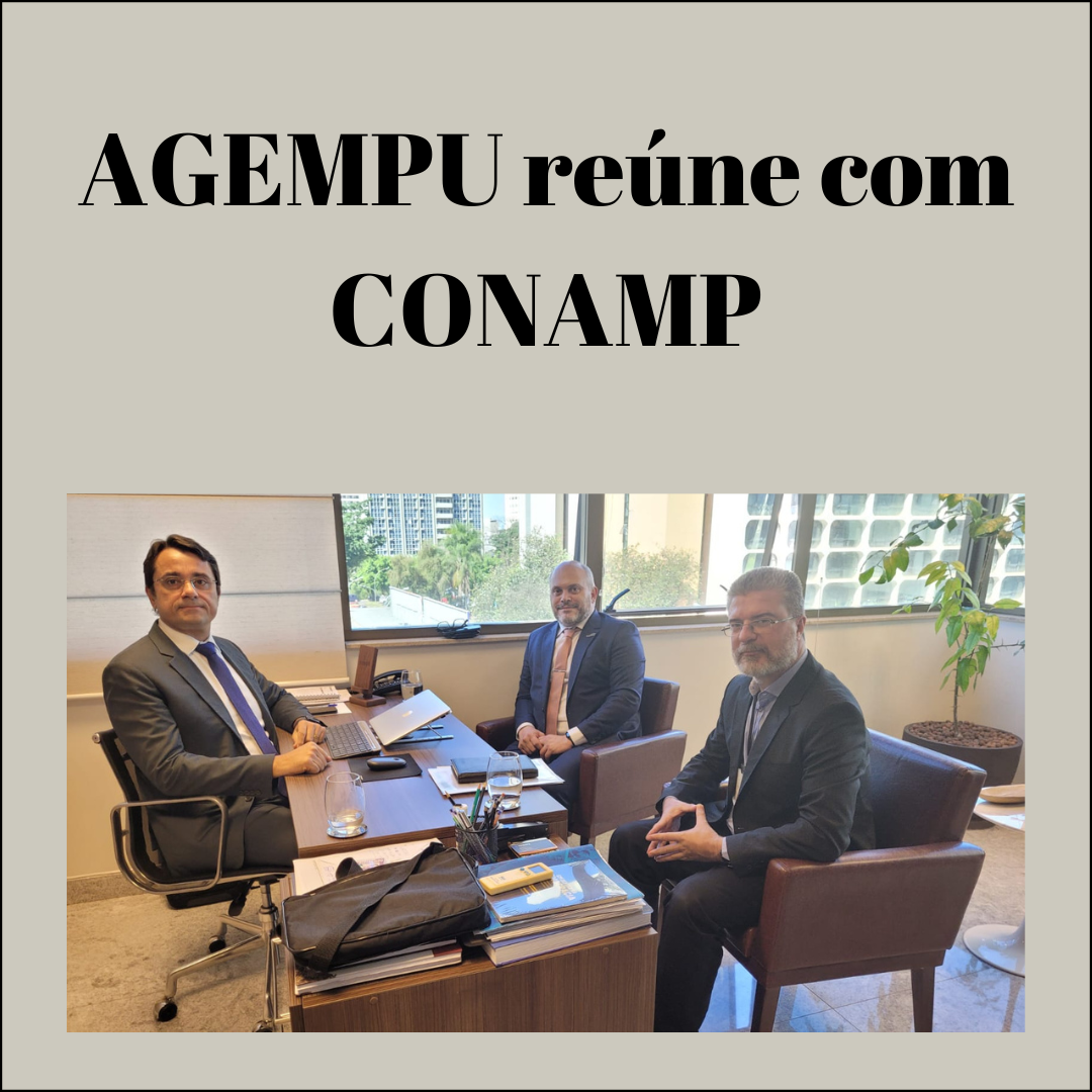 AGEMPU reúne com CONAMP - AGEMPU